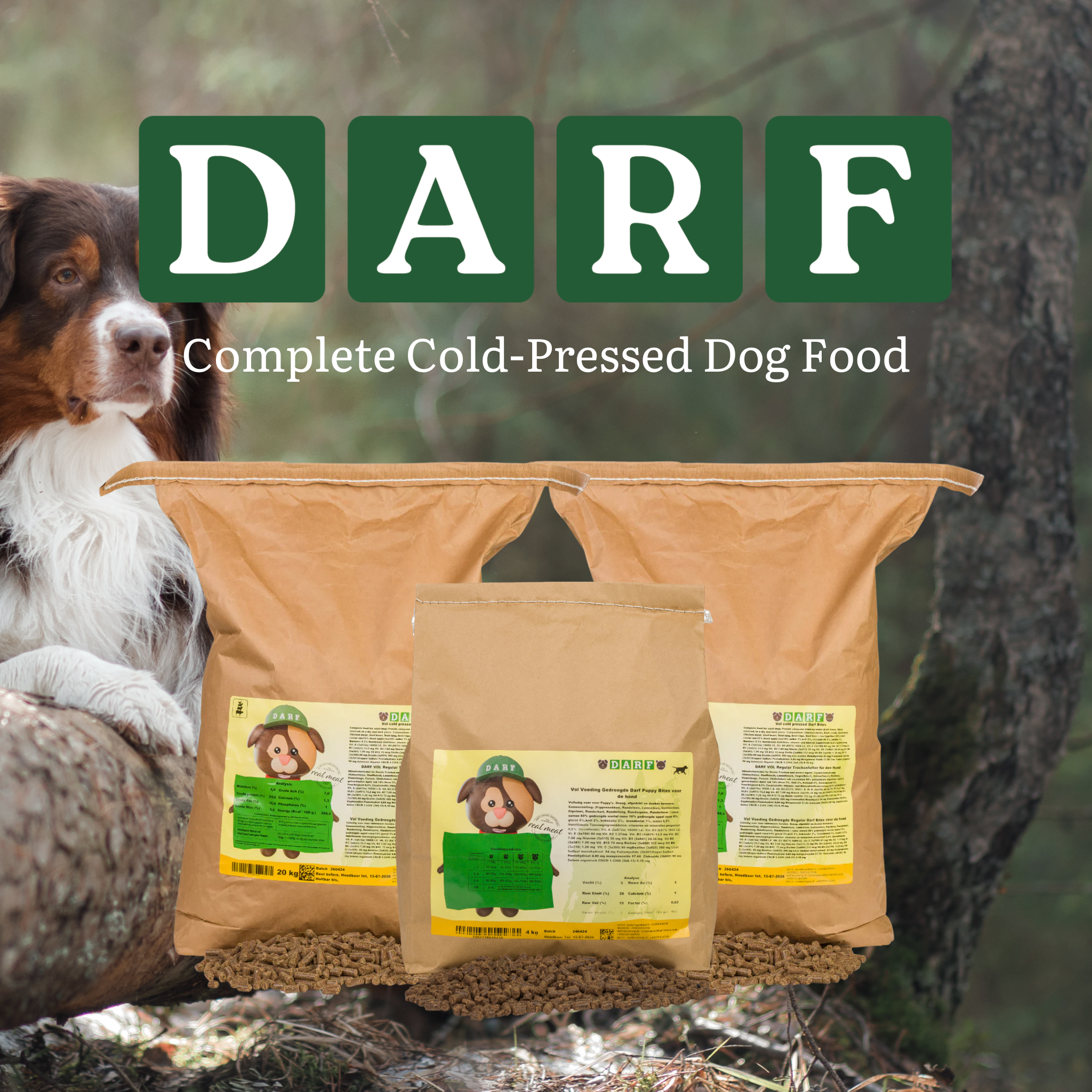 DARF Cold Pressed Dog Food